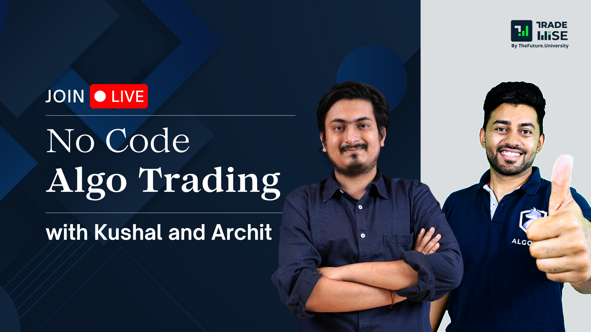 Algo Trading Course With Kushal & Archit | Tradewise